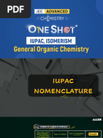 IUPAC Nomenclature ISC Class11 Summary | PDF