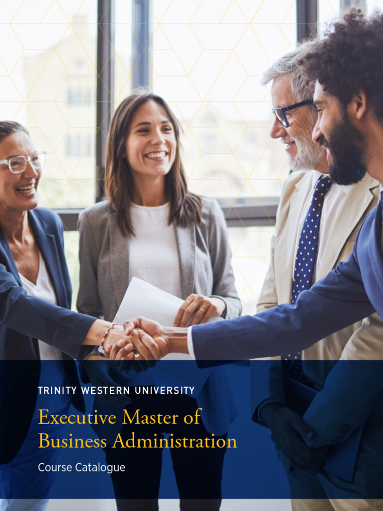 Executive MBA Course Overview and Details | PDF | Entrepreneurship ...