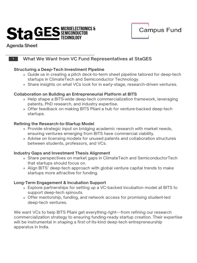 Stages - BITS Pilani | PDF
