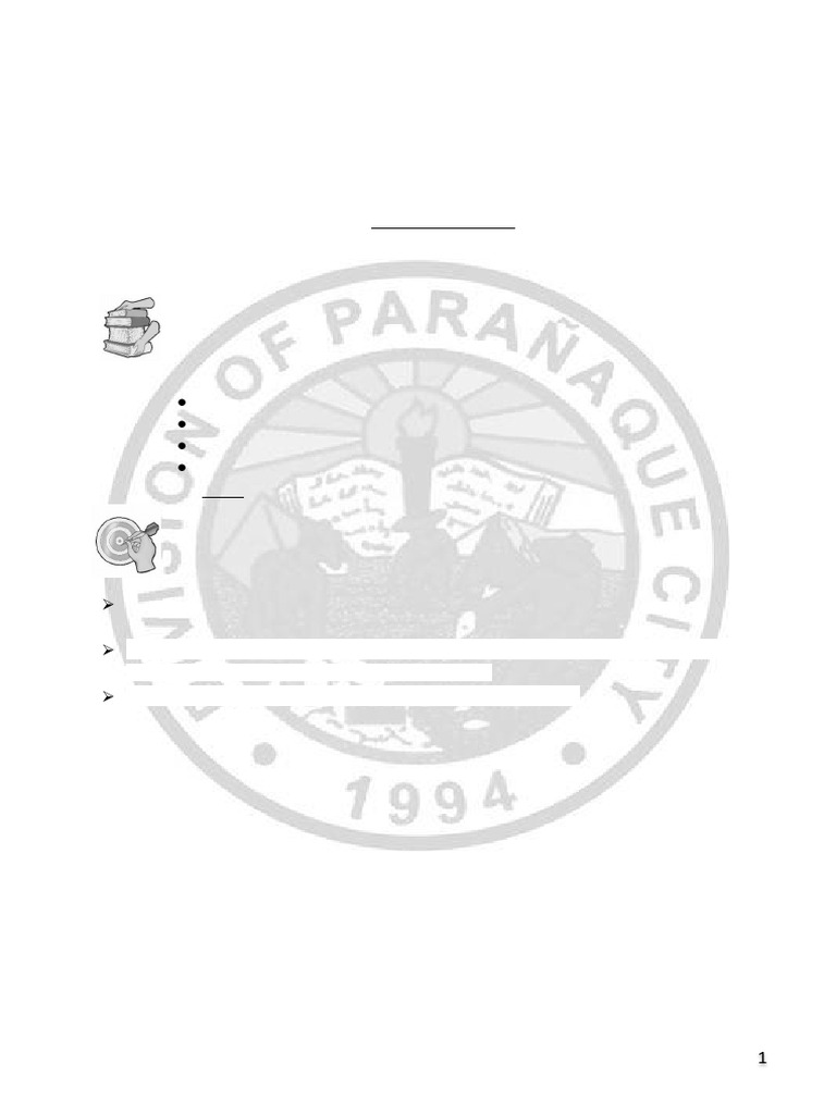 ESP4 Quarter2 Module4 Week4 | PDF