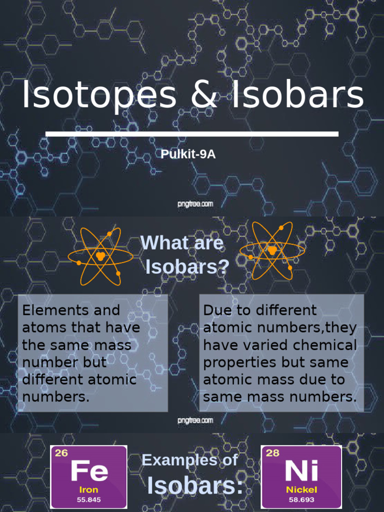 Isotopes and Isobars | PDF