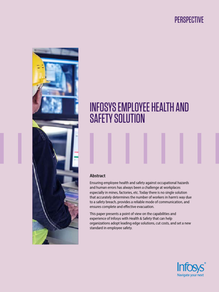 Employee Health Safety Solution | PDF | Safety | Occupational Safety ...