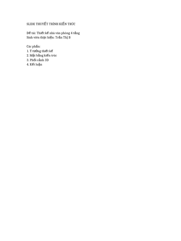 02 Slide Kien Truc | PDF