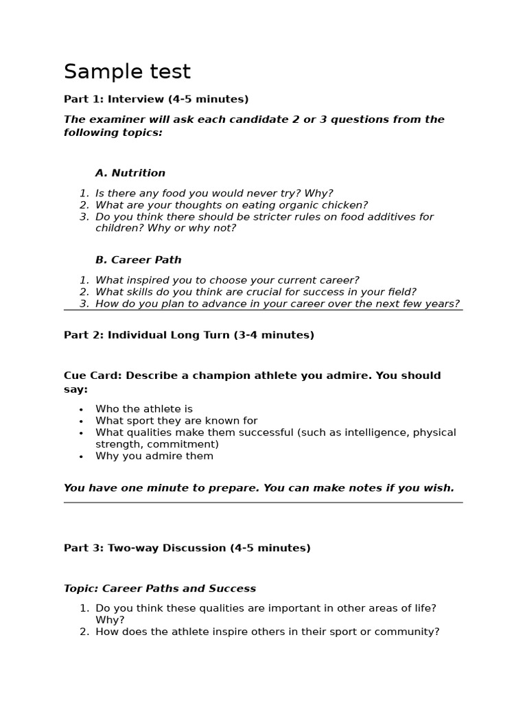 2 test sample with key W6 | PDF