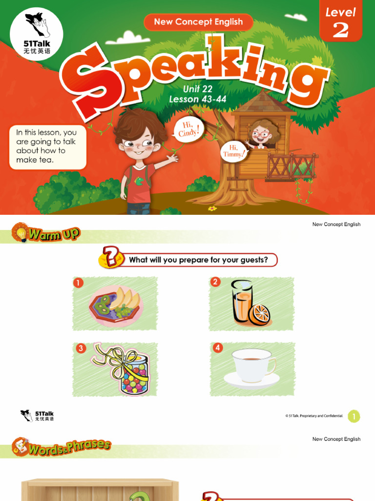 Speaking Unit 22 Lesson 43 To 44 | PDF