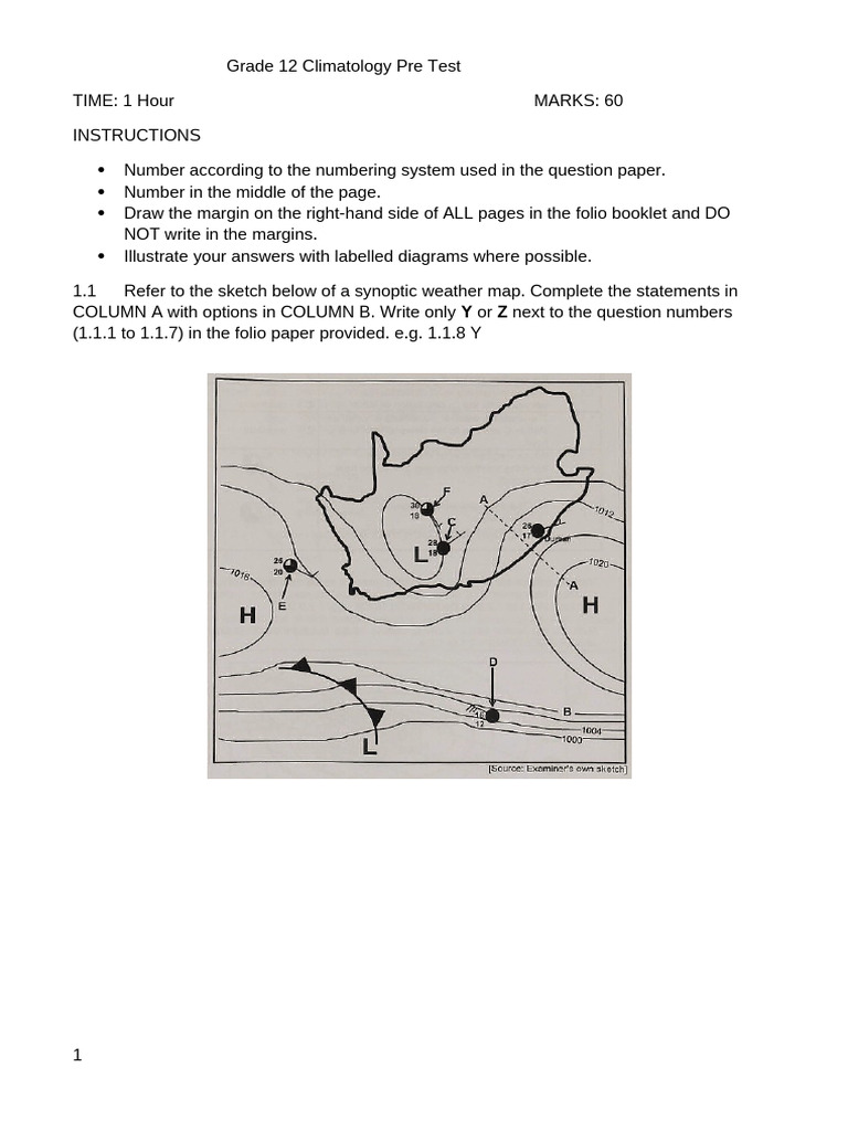 Climate Control test | PDF | Tropical Cyclones | Nature
