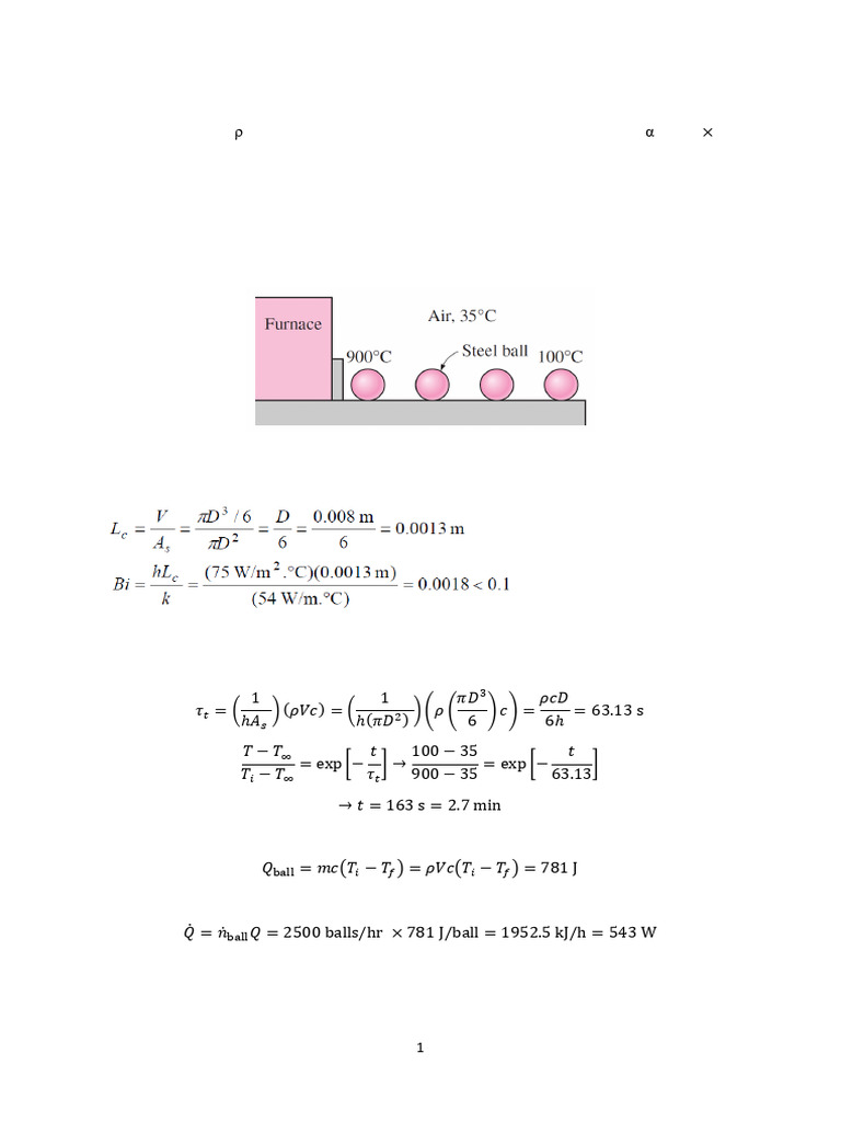 Advanced Heat Transfer - Tutorial 1 - Solution - Part 2 | PDF | Heat Transfer | Continuum Mechanics