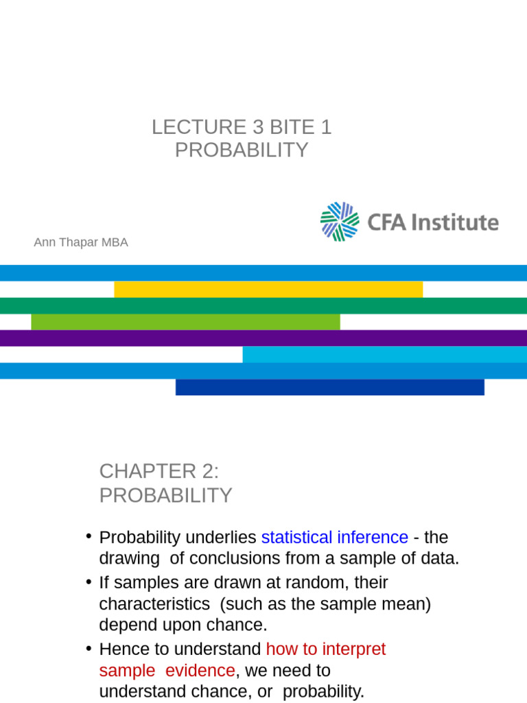 Understanding Probability Concepts Pdf Probability Probability Theory