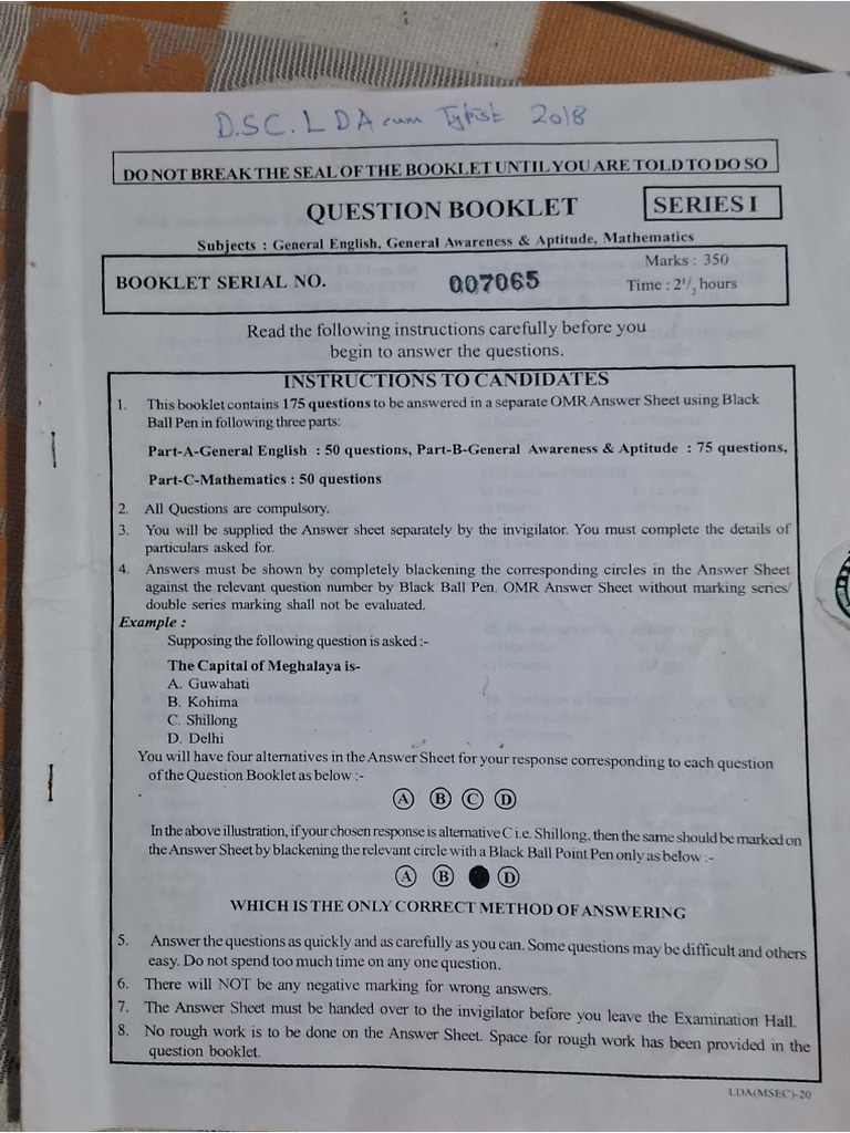 previous questions paper 2 | PDF