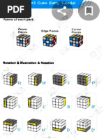 How To Solve The Megamix | PDF | Puzzles | Recreational Mathematics