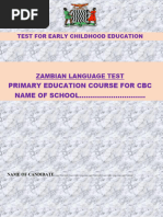 Grade 1 Term 1 Exams 2025 PDF | PDF | Learning | Human Communication
