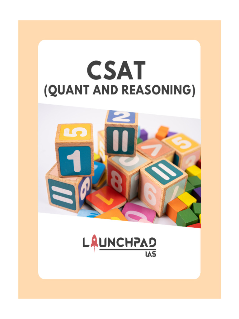 CSAT BOOK | PDF | Numbers | Mathematics