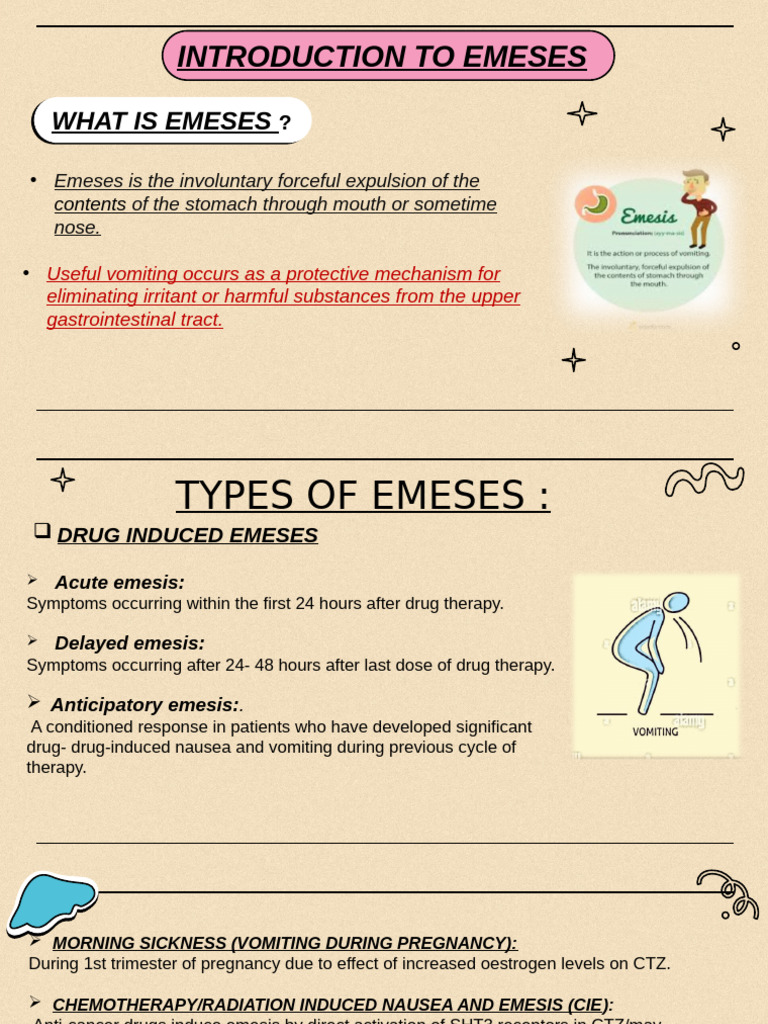 Emesis | PDF | Vomiting | Nausea