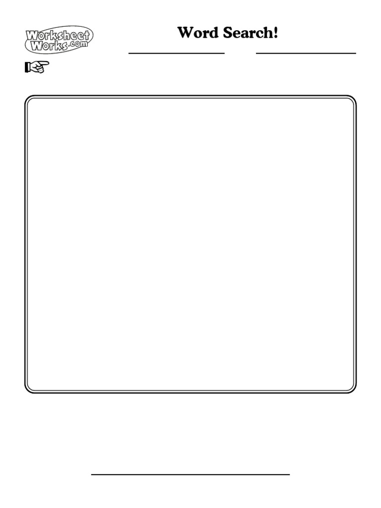 WorksheetWorks Word Search 1 | PDF | Word Search | Mathematical Logic