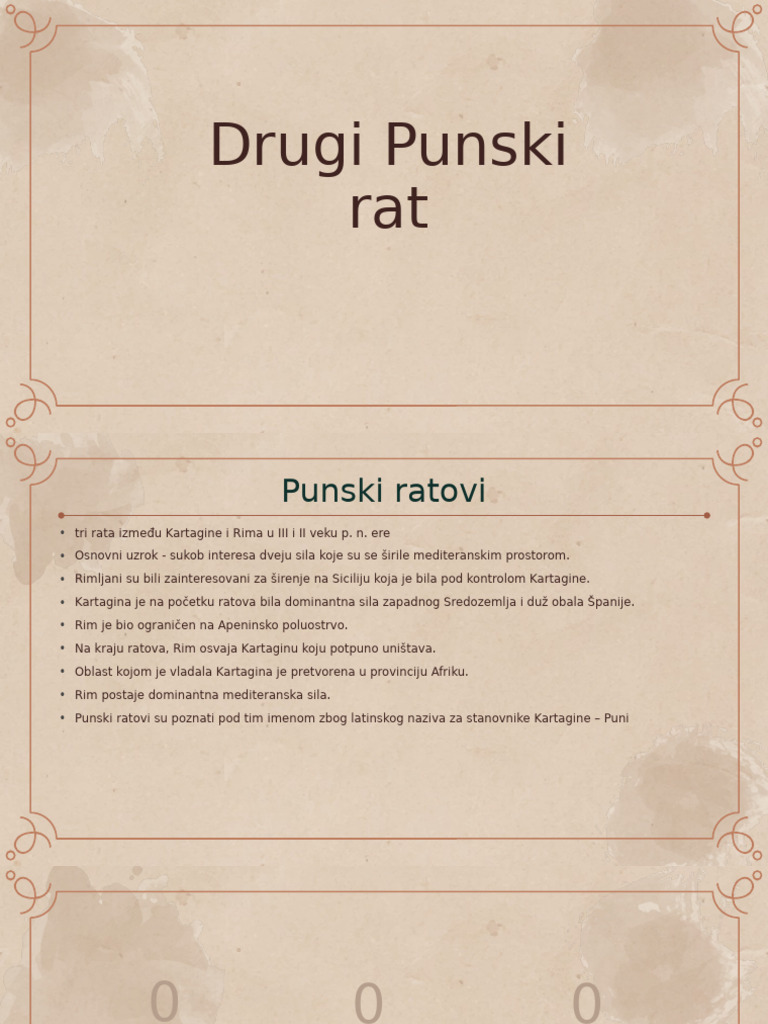 Drugi Punski Rat | PDF