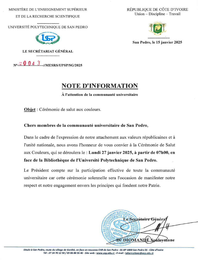 Note d'Information | PDF