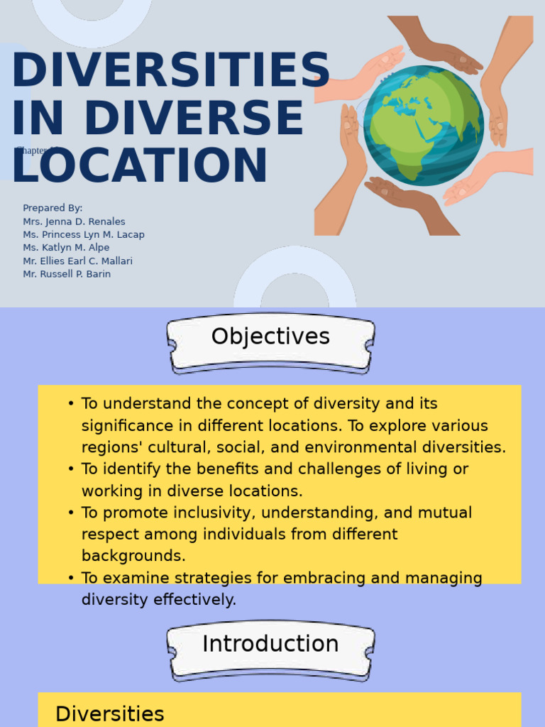 Understanding Diversity in Locations | PDF | Biodiversity | Philippines