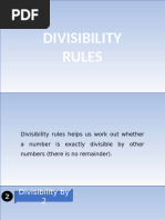 Divisibility Rules 1 10 Chart 1a | PDF | Arithmetic | Mathematics