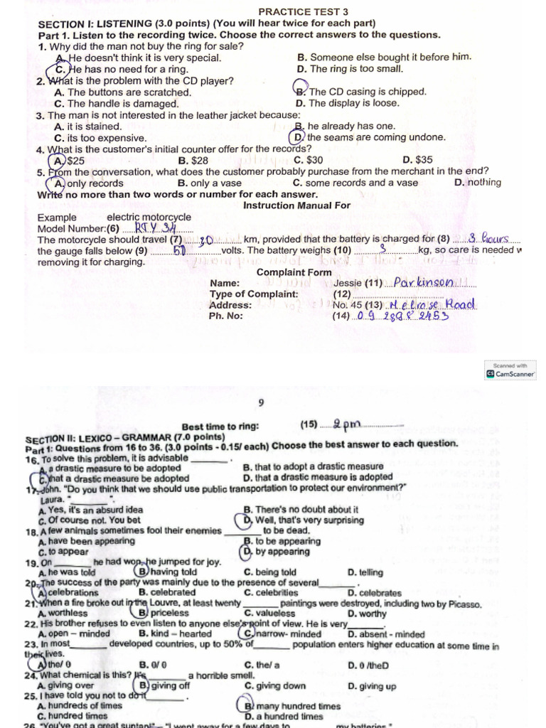 Test 3 | PDF