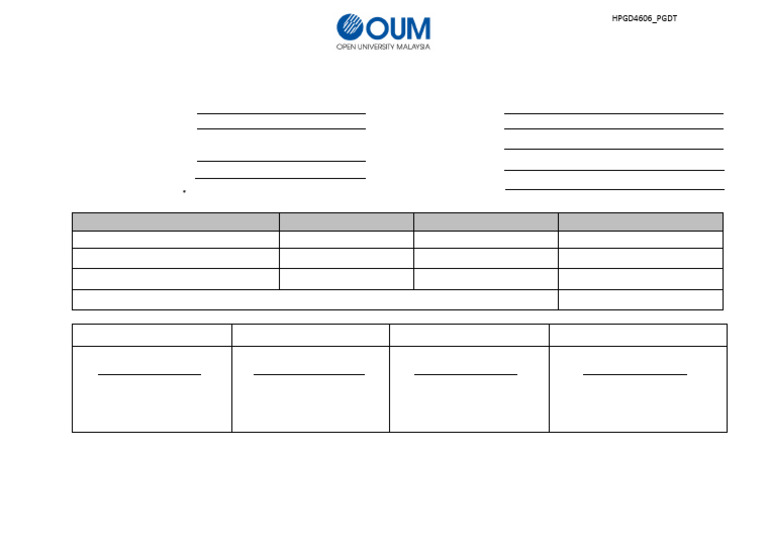 Co Teacher Form | PDF