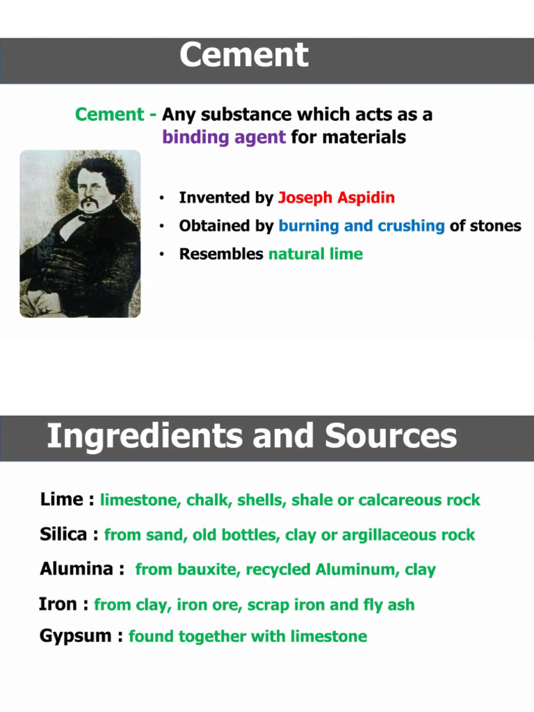 Cement Properties & Testing Notes | PDF