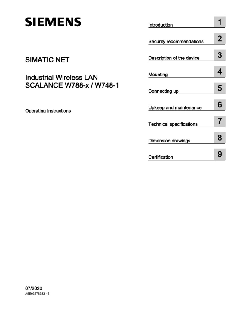 Ba Scalance-W788-W748 76 | PDF | Port (Computer Networking ...