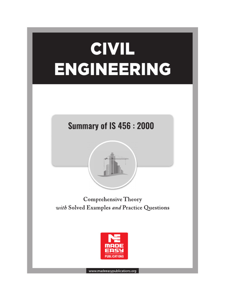 Is 456 Summary | PDF