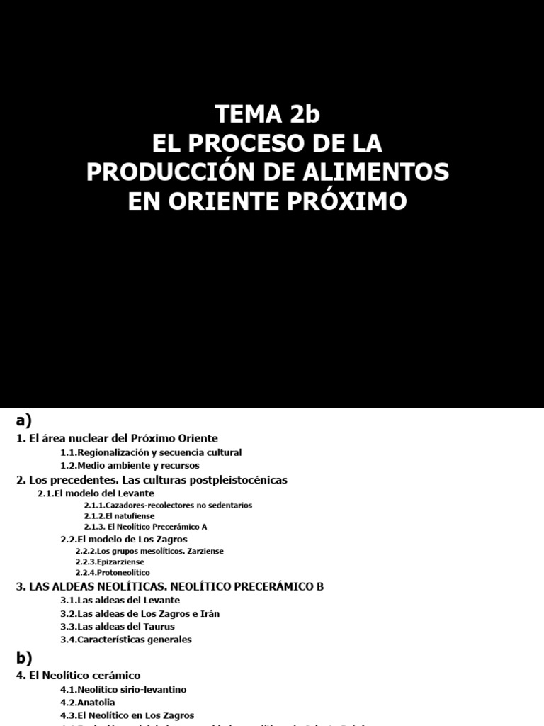 TEMA2 Parte 2 | PDF | Neolítico