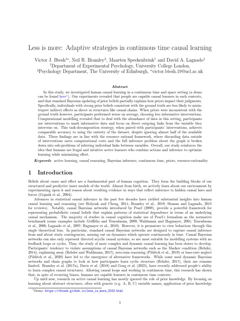 Less_is_more__Adaptive_strategies_in_continuous_time_causal_learning_preprint | PDF | Causality ...