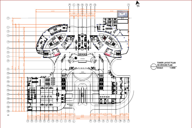 Tower Layout and Community Hall Plan | PDF