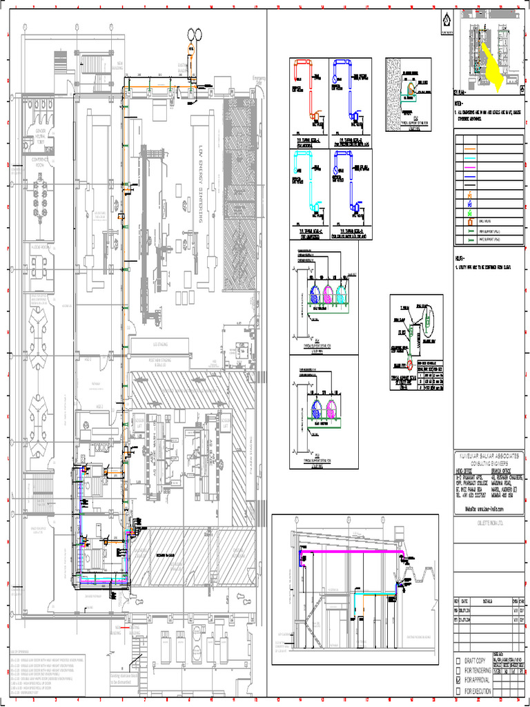 Abw Utility Layout r1 21.01.2025-Sht 01 | PDF | Building Technology ...