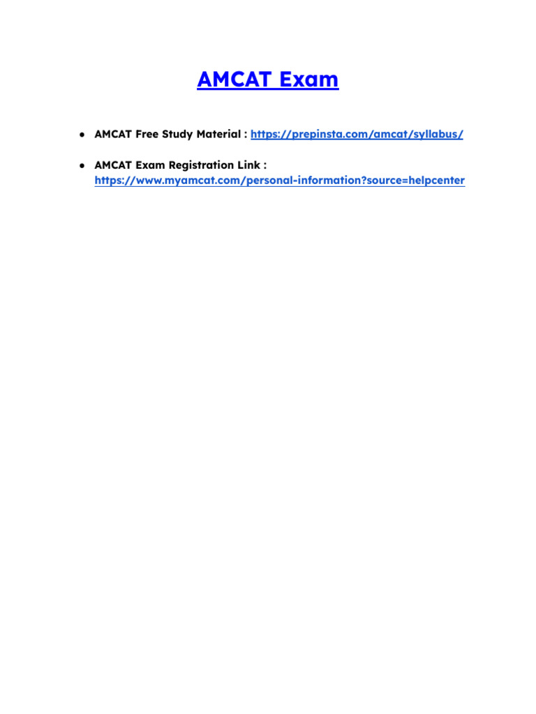 Amcat Exam | PDF