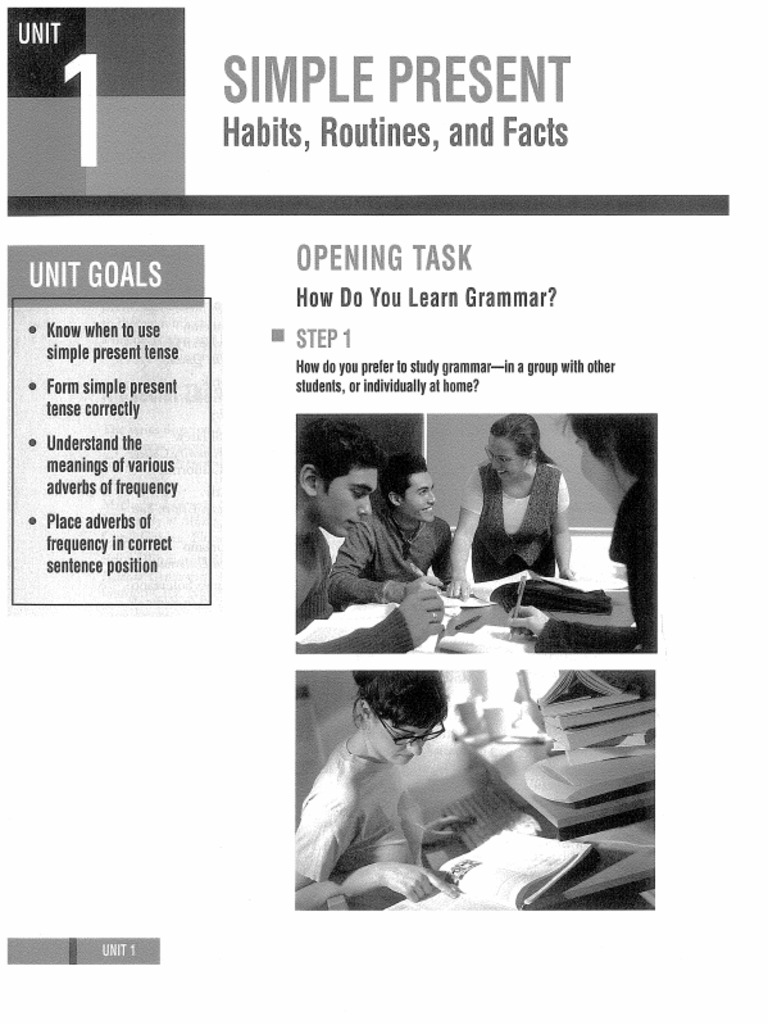 Grammar Dimensions CH 1-2 | PDF