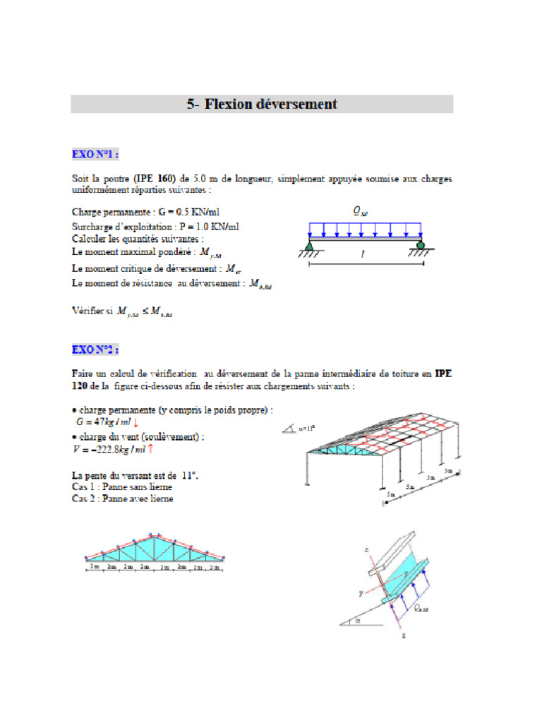 TD Construction Métallique1 | PDF