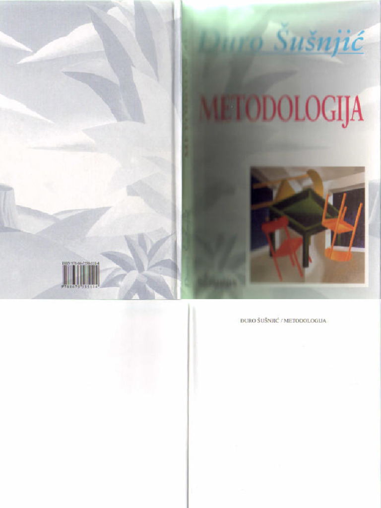 Djuro Susnjic Metodologija PDF Free | PDF