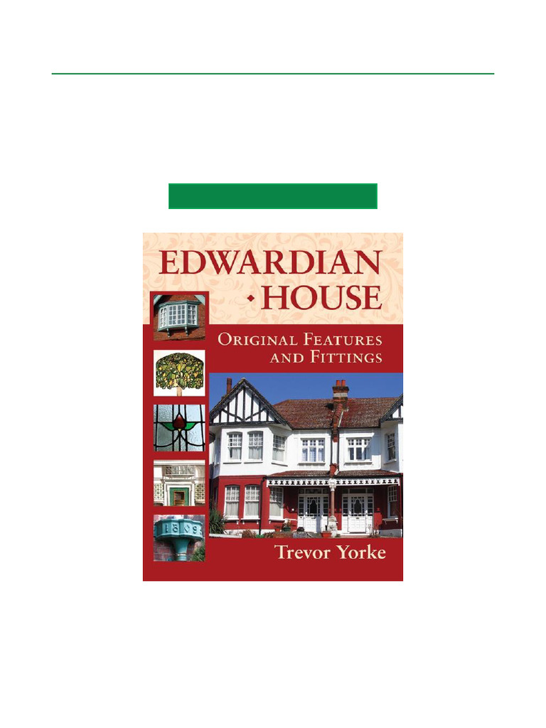 Free Download Edwardian House Original Features and Fittings Ebook Full ...
