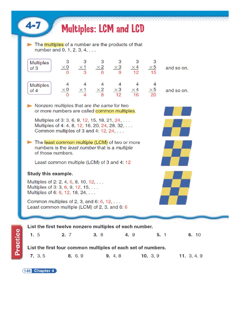 LCM | PDF