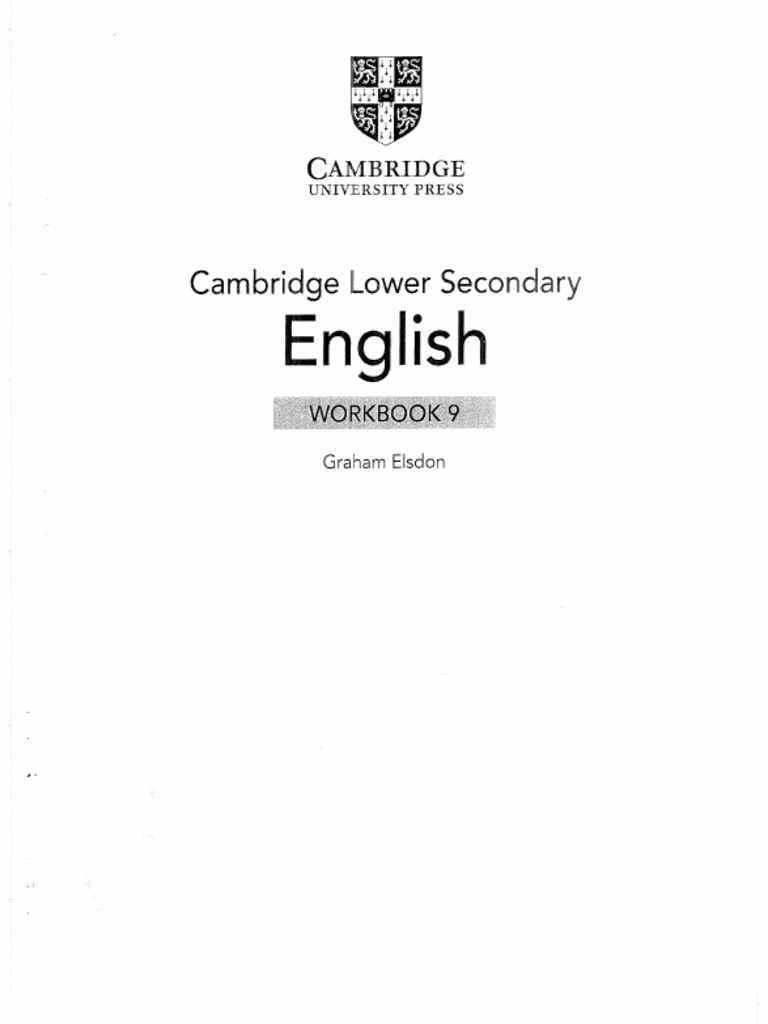 Cambridge Yr 9 WB | PDF