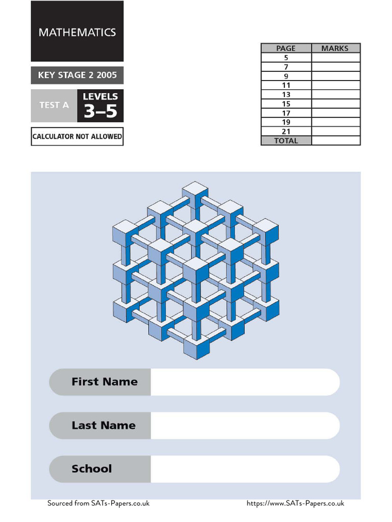 Key Stage 2 SATs Papers and Resources | PDF