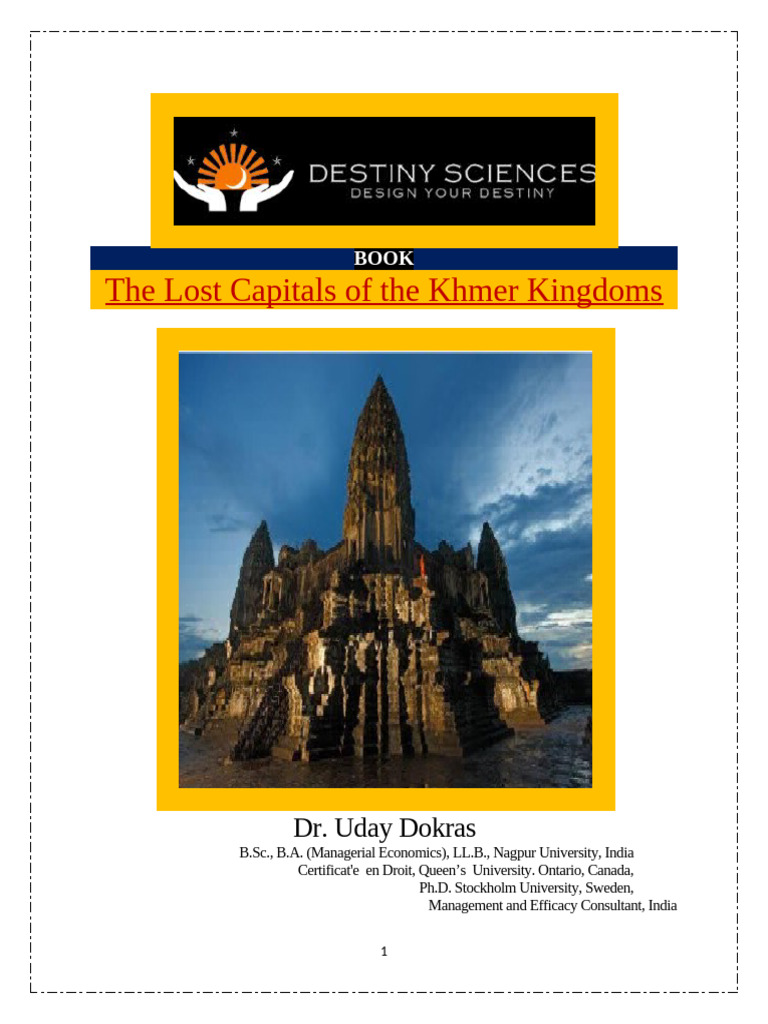 Khmer Capitals BOOK | PDF | Angkor | Khmer People