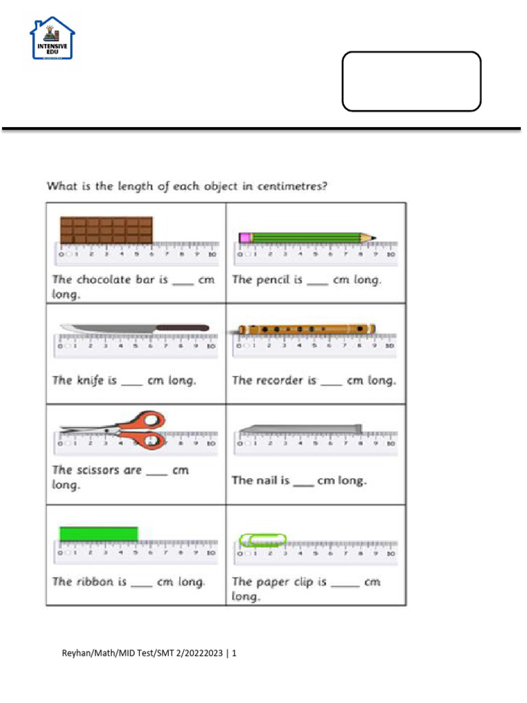 Grade 3 Math Mid Test 2 20222023 - Ms | PDF