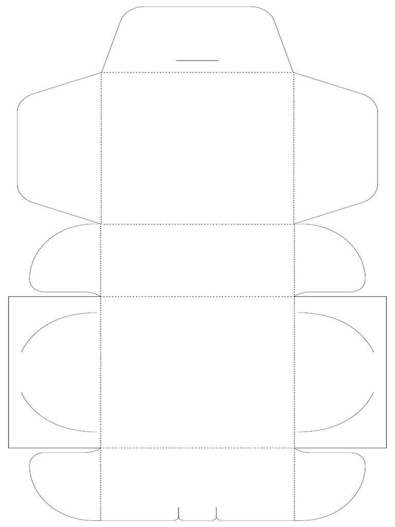 Plano Troquel Caja 23x23x11 CM | PDF