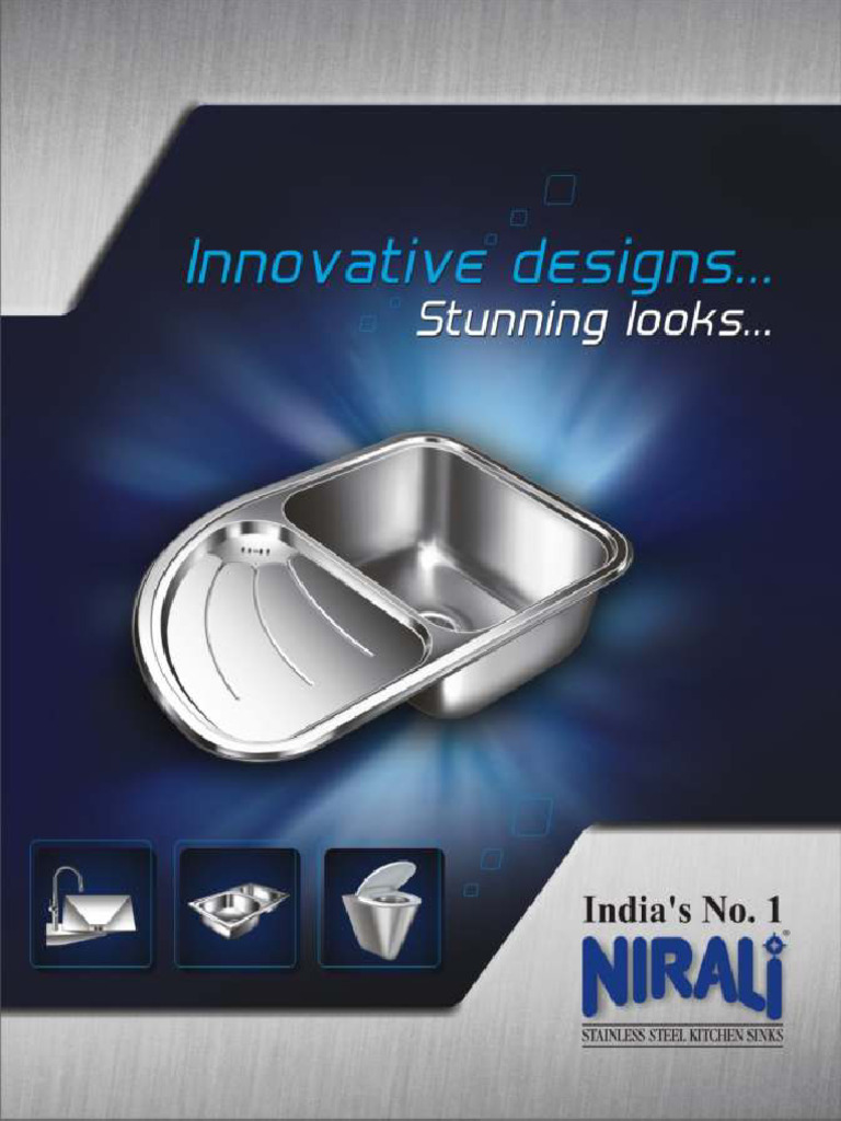 Nirali Sinks Catalogue | PDF
