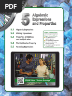 Algebraic Expression 2 | PDF