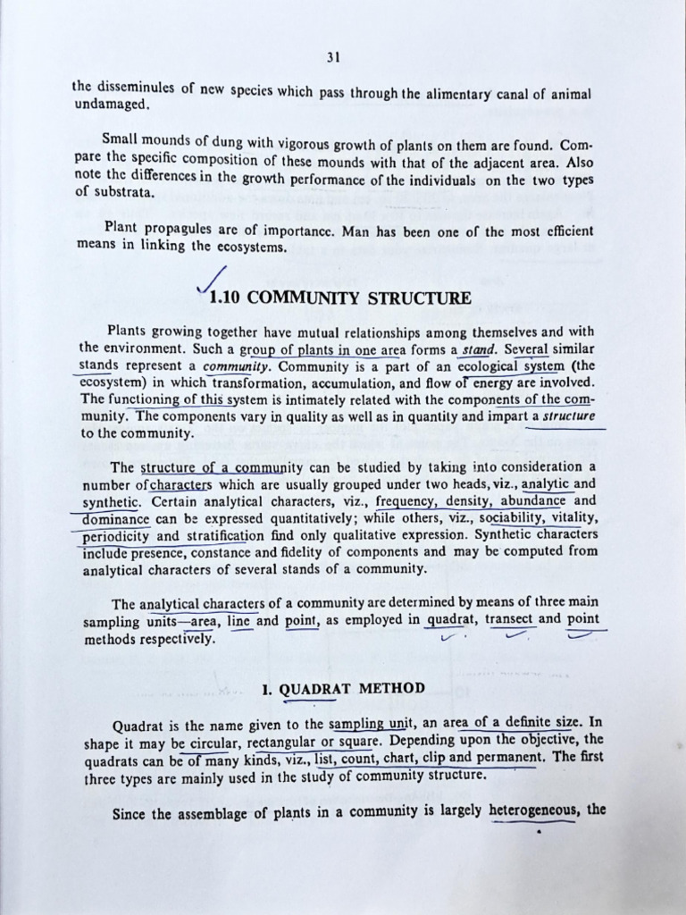 Vegetation Sampling Methods | PDF | Area | Ecosystem
