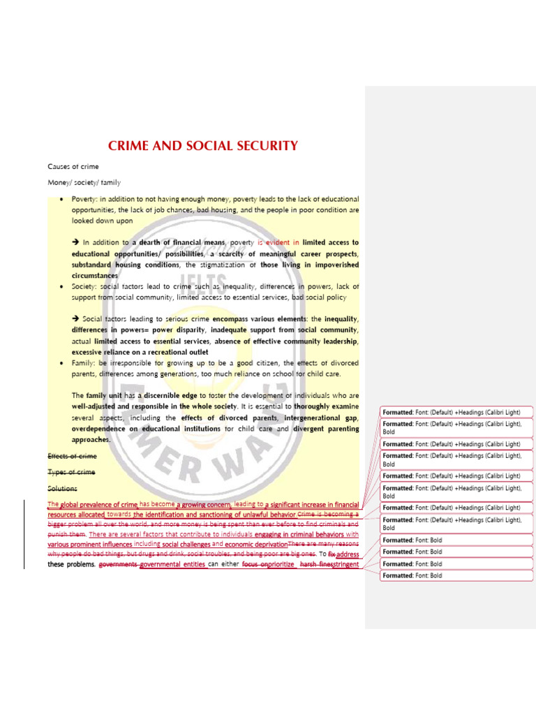 Crime and Social Security | PDF | Crimes | Crime & Violence