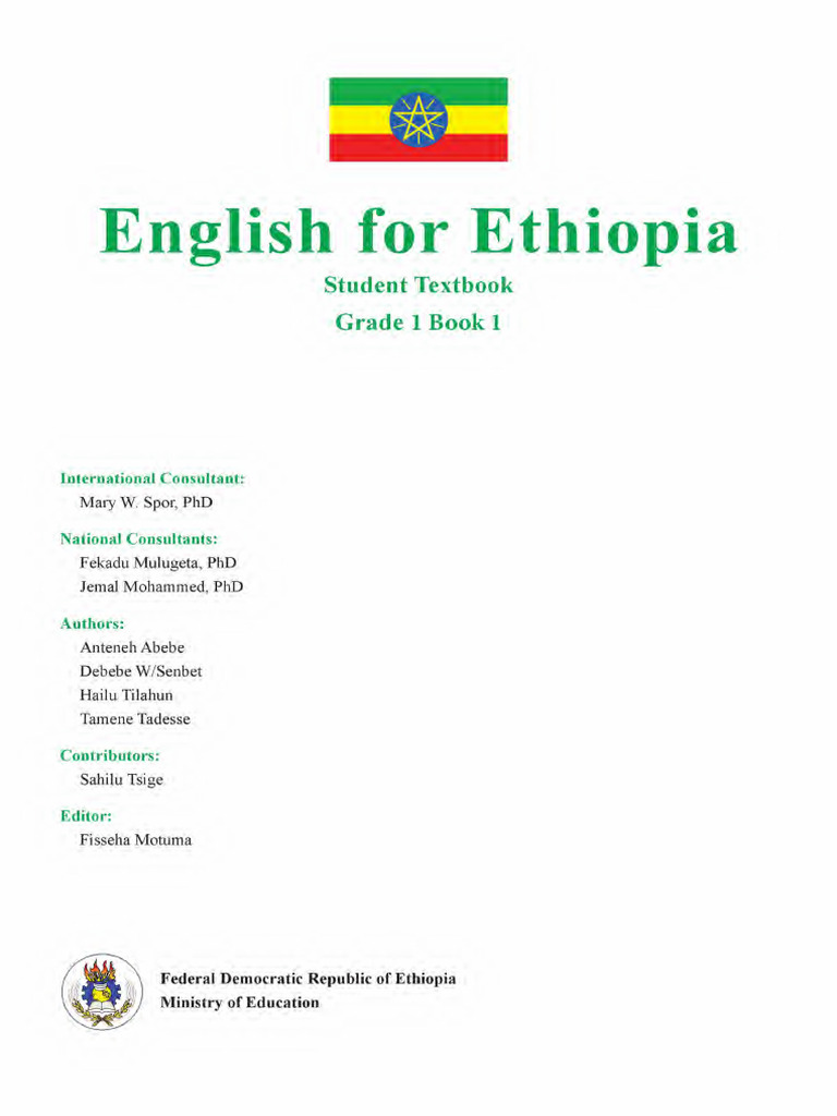 English Book-1 Grade-1 | PDF