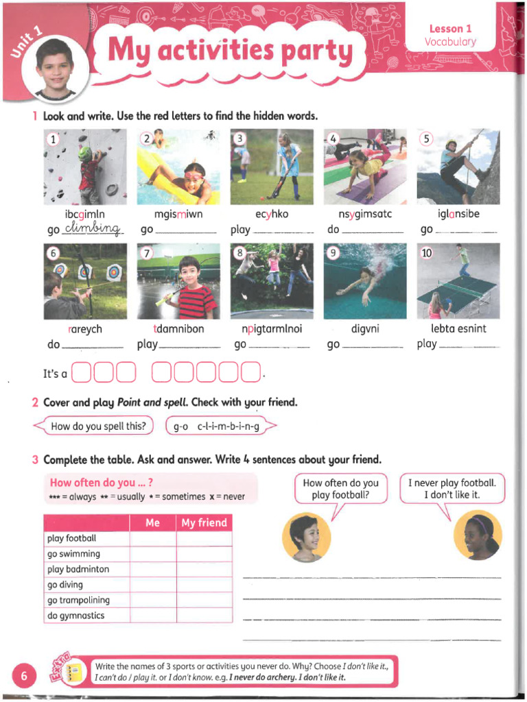 All-About-Us 5 Sports | PDF