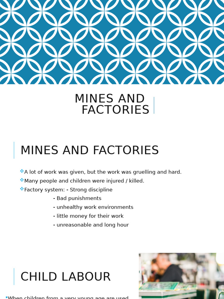 Mines and Factories | PDF