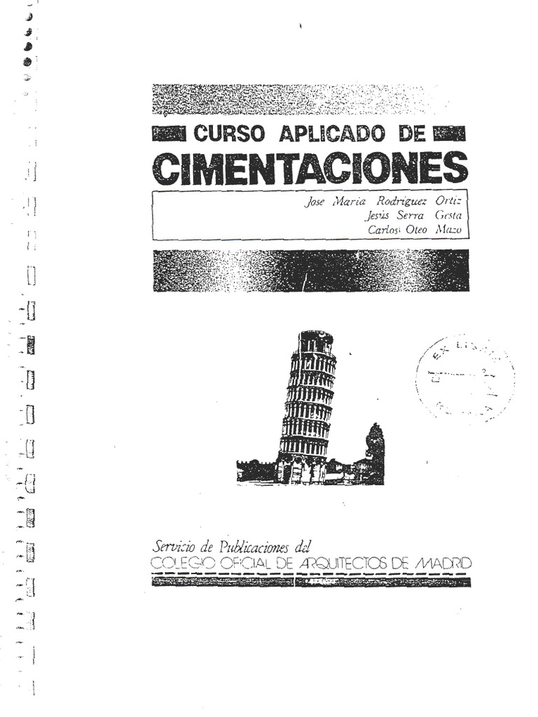 Curso Aplicado de Cimentaciones | PDF